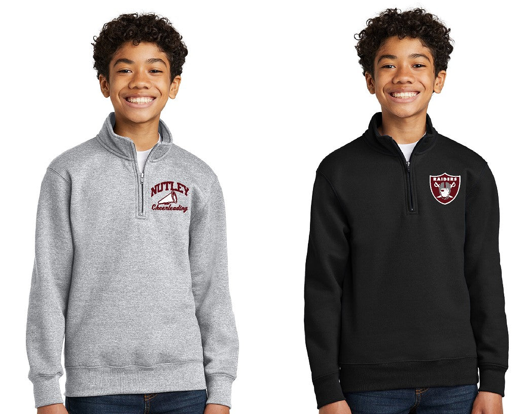 Raiders/Cheer Embroidered 1/4 Zip Sweatshirt cf – Sign Explosion LLC