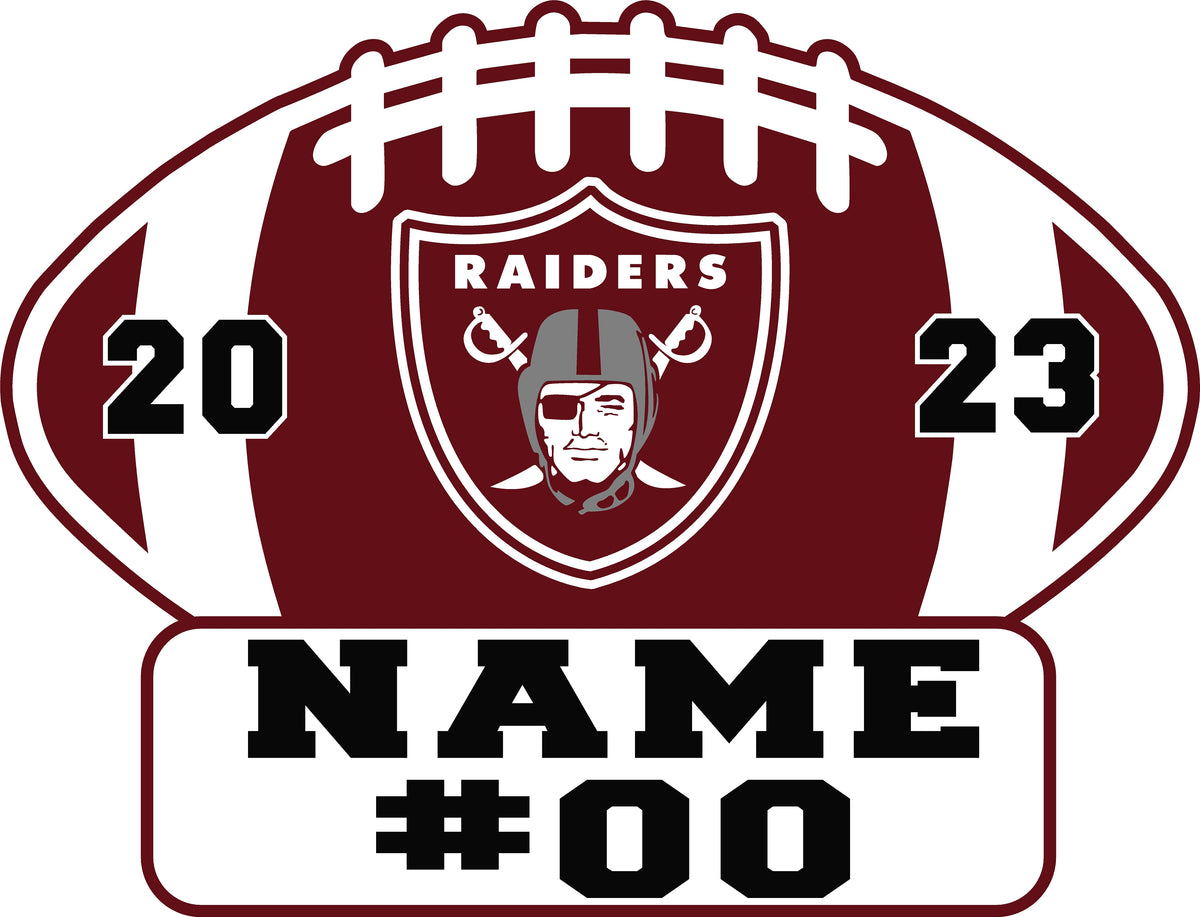 Raiders Football Sign – Sign Explosion LLC