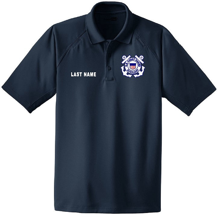 Short Sleeve USCG Auxiliary Alternate Work Uniform Polo. – Sign ...