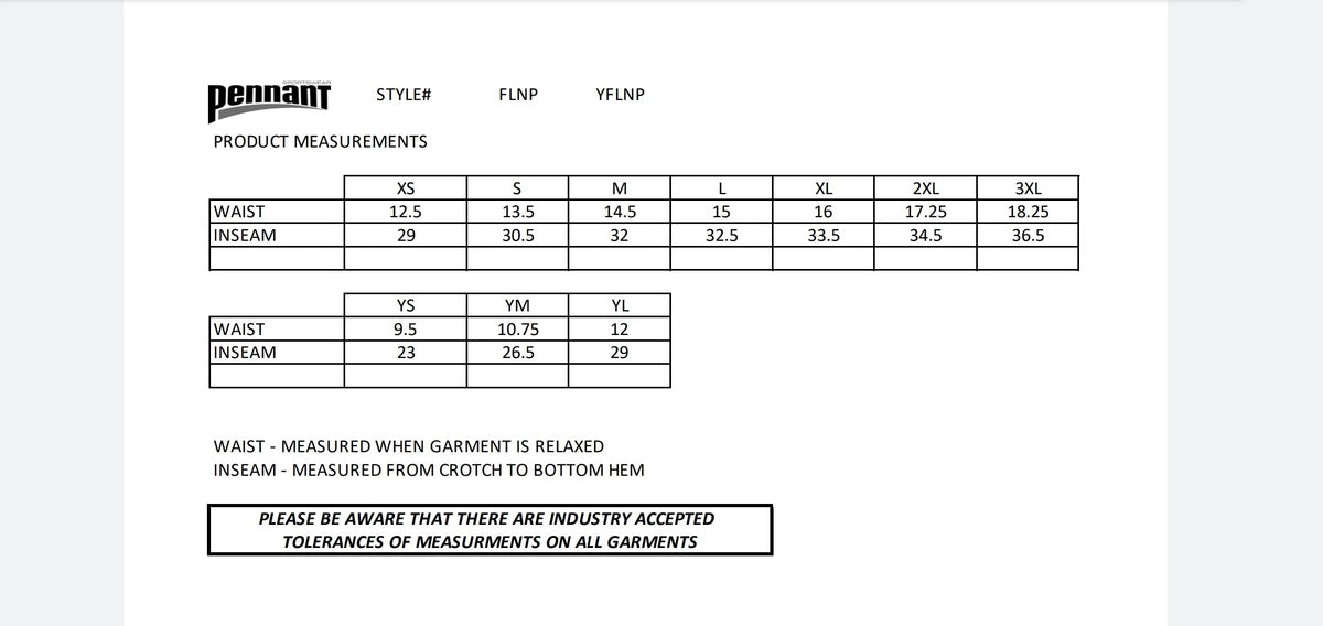 Flannel Pants 2 color options (Choice of Logo) cf – Sign Explosion LLC