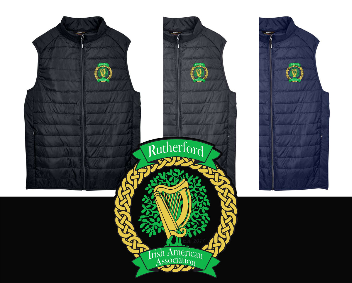Embroidered Puffer Vest – Sign Explosion LLC