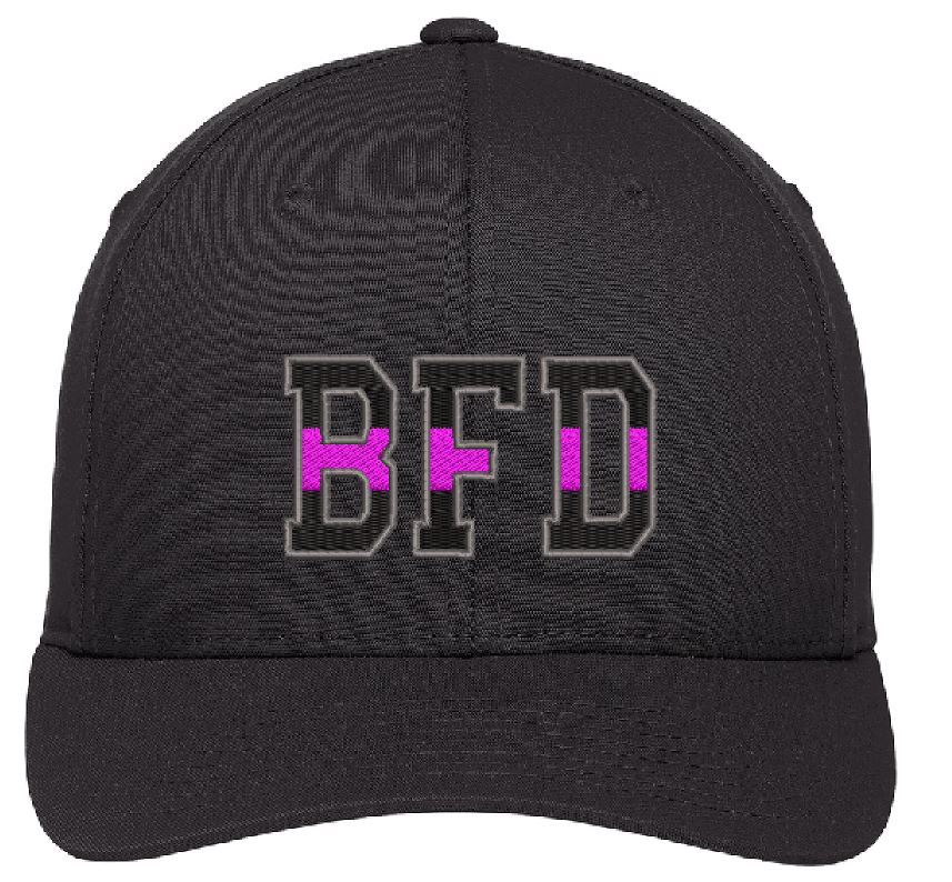 BFD Flex-Fit Ball Cap PINK Line – Sign Explosion LLC