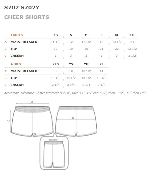 Girls Soffe Style Shorts – Sign Explosion LLC